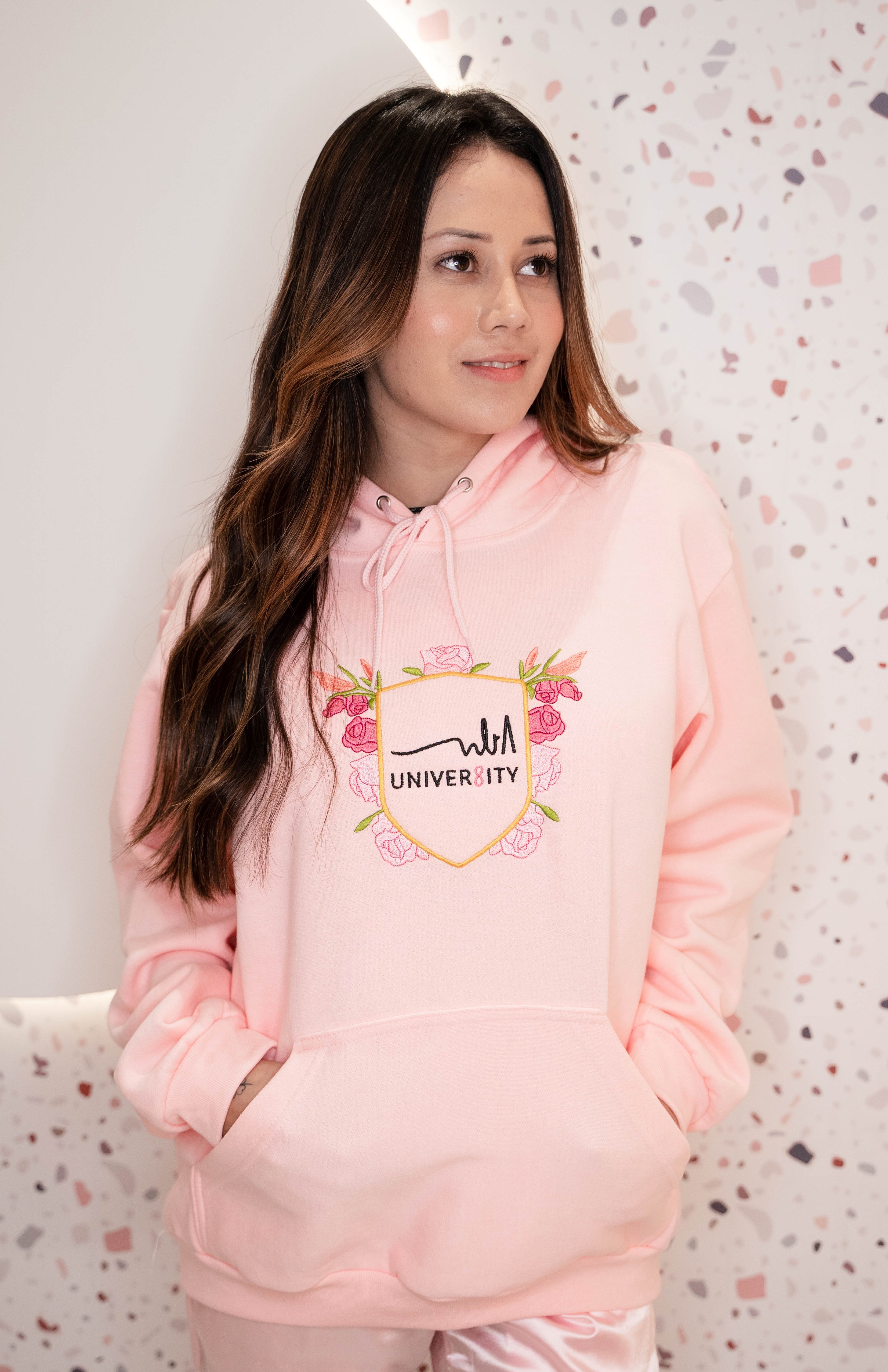 Moletom Rosa Beauty University – Natalia Beauty Shop